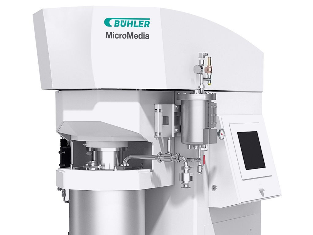 Molino de bolas MicroMedia+ | Molienda y dispersión | Bühler