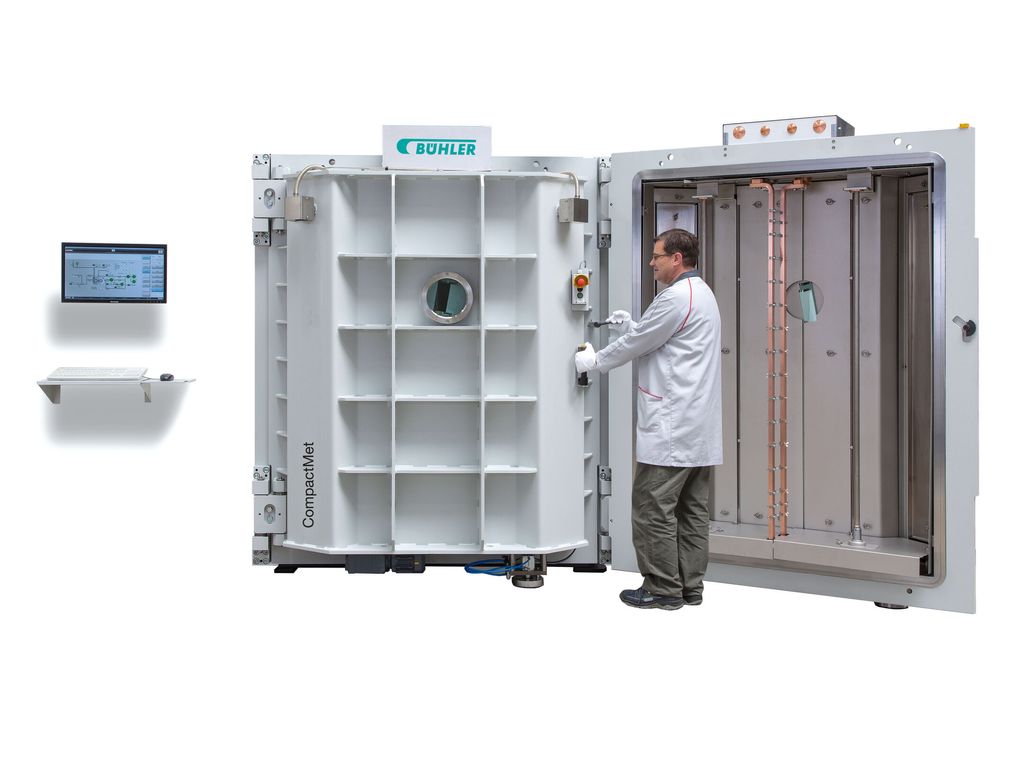 CompactMet | Fast Cycle Evaporation System | Bühler Leybold Optics