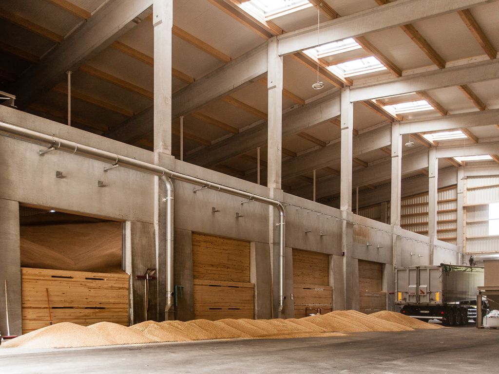Flat Storage System | Grain Storage | Bühler Group