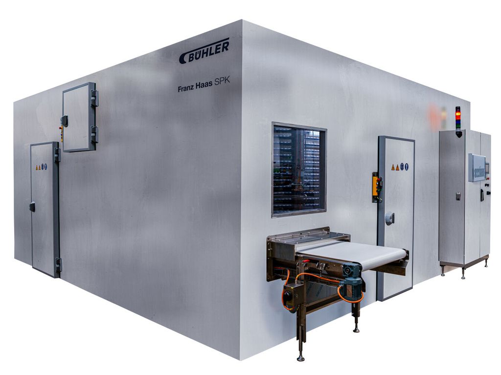 Franz Haas SPK wafer block spiral cooler | Bühler Group